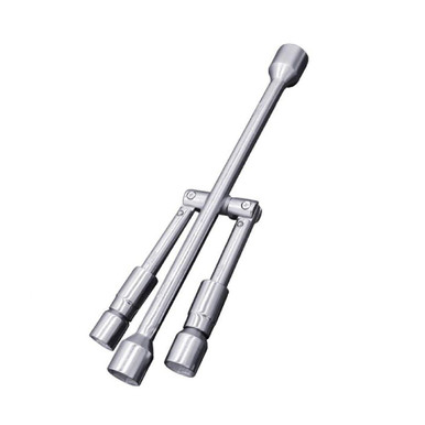 Universal Car Lug Nut Wrench Universal 4-Way Cross Spanner ...