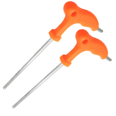 2 Pcs 4 mm L-Handle Magnetic Allen Wrench Set, Hex Key Set Long Arm ...