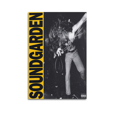 NJYXART Soundgarden Poster Louder Than Love Music Album Poster Poster ...