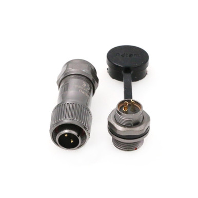 SZRMCC Weipu ST12 Waterproof Cable Connector 2Pin IP67 Metal Threaded ...