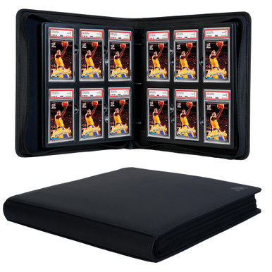 MORABTO Slab Card Binder for PSA,Hold 24 Graded Card with 4 Pages ...