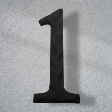 House Numbers -5 Inch High Floating Cast Iron Home Address Numbers ...