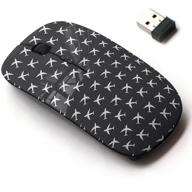 2.4G Wireless Mouse with Cute Pattern Design for All Laptops and ...