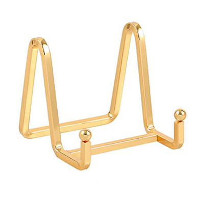 DIDUDIDU Plate Holder Easel Display Stand - Metal Plate Stands for ...
