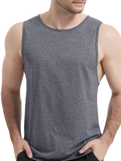 Solid Tanks for Men Stringer Tanks Fitness Tanks Bodybuilding Tanks ...
