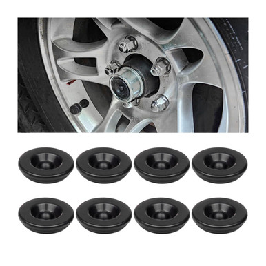 BELOMI 8 Pcs Trailer Wheel Rubber Grease Plugs, Auto Hub Dust Cap ...
