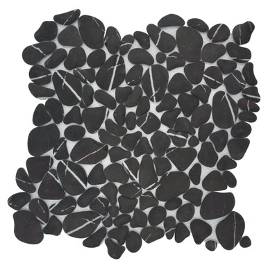 Sunwings 6X6 INCH Sample Pebble Tile for Shower Floor Border Kitchen ...