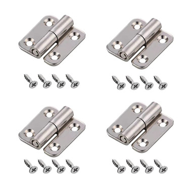 4 Pcs Small Slip Joint Flag Hinges 304 Stainless Steel Lift Off Hinges ...