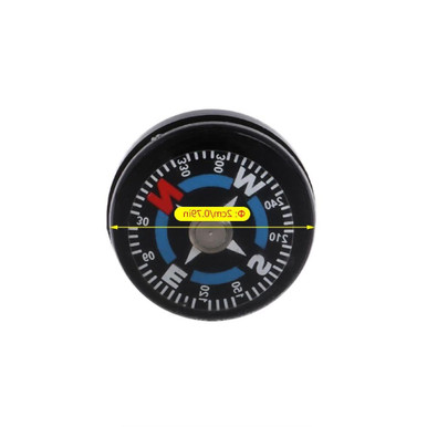 1Pc Miniature Button Compass Mini Pocket Oil Filled Accurate Compass ...