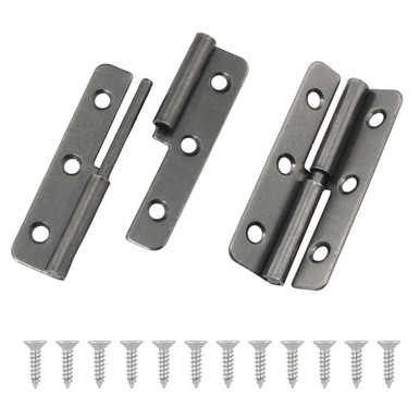 ITROLLE 2PCS Lift Off Hinges Detachable Slip Joint Hinges Stainless ...