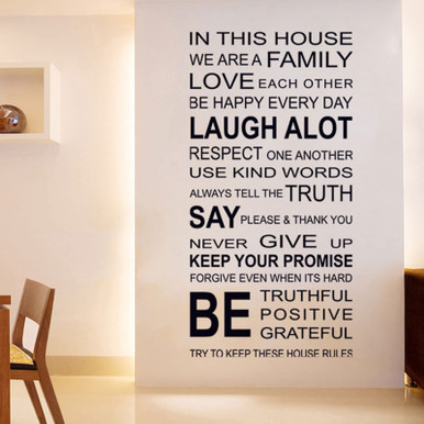 Inspirational Quotes Wall Decals Large Motivational Saying Wall ...