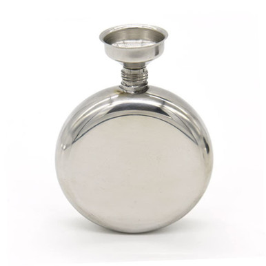 VOSAREA Flask for Men Metal Flask Stainless Steel Funnel Small Hip ...