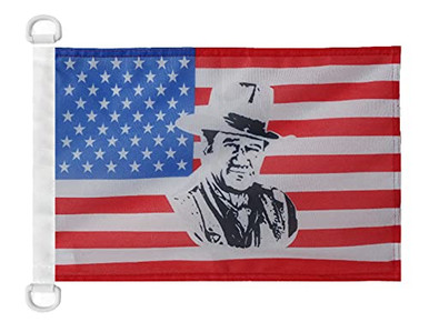 AZ FLAG USA John Wayne Nautical Flag 18'' x 12'' - United States ...