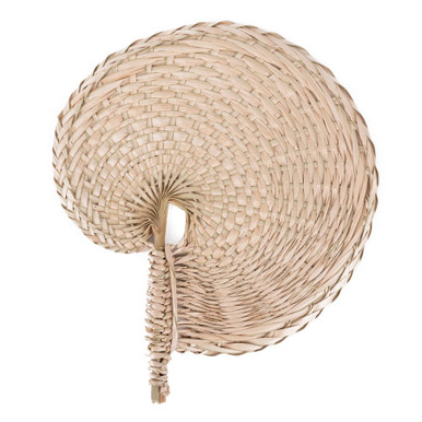 AUEAR, Natural Raffia Hand Fans Handmade Handheld Weaving Fan Wedding ...