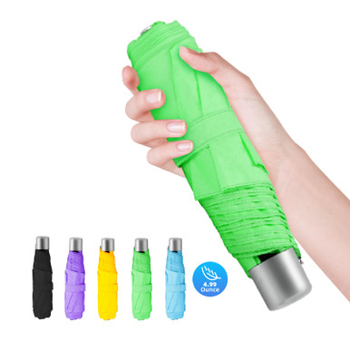 Trenovo Compact Umbrella - Mini Umbrella for Travel, Alluminum Super ...