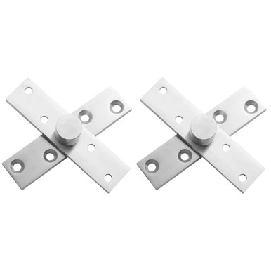 DOITOOL Spring Hinge 2pcs360 Hinges S Middle Hinge Up Door Concealing ...