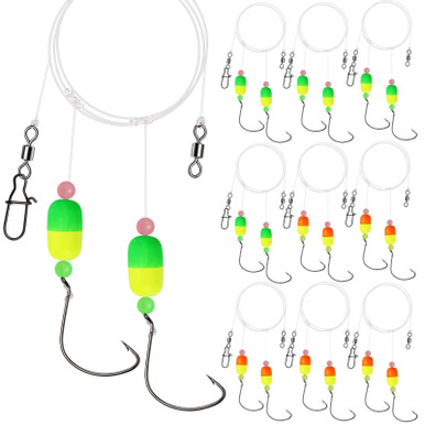 Dovesun Pompano Rigs for Surf Fishing Pompano Floats Pre Rigged-Pompano ...