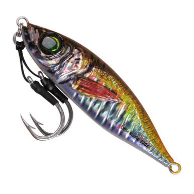 Slow Pitch Jigs Saltwater Fishing Jigging Lures Glow Vertical Metal ...