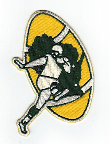 Green Bay Packers 4" 1961 Retro Team Logo Iron on NFL Football Jersey ...