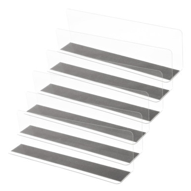 BESTOYARD Shelf Organizer 6Pcs Magnetic Shelf Baffle Shelf Organizer ...