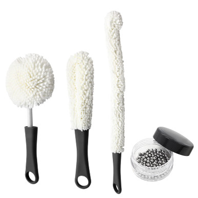 BokWin 3 Pcs Decanter Cleaner Set Flexible Wine Bottle Cleaning Brush ...