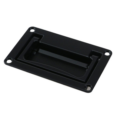 Semetall Black Recessed Flush Drawer Ring Pull Handle Concealed ...