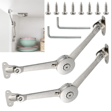Worldity 2 Pack Box Lid Support Hinge Small, Toy Box Lid Support Hinge ...