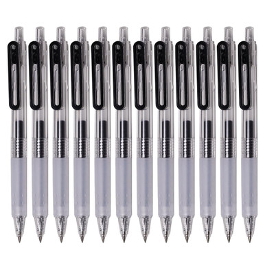 OBE WISEUS Extra Fine Point Retractable Pens Smooth Writing Black Gel ...