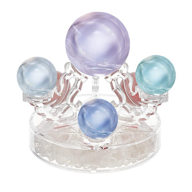 AHANDMAKER Acrylic Sphere Holder, Transparent Crystal Ball Display ...