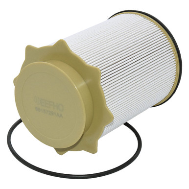JEEFHO Fuel Filter with O-ring Compatible with 2010-2021 Dodge Ram 2500 ...