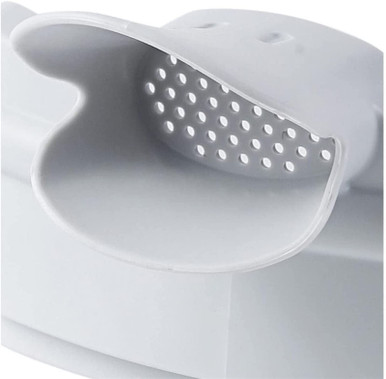 Pasta Strainer, Silicone Food Strainer Hands-Free Pan Strainer, Clip-On ...
