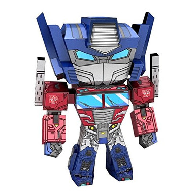 Fascinations Metal Earth Transformers Caricature Optimus Prime 3D Metal ...