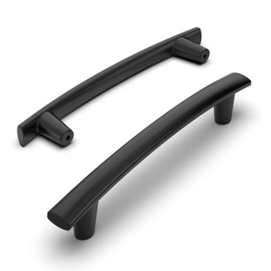 Coinkoly 10 Pack Matte Black Kitchen Cabinet Handles, 5 Inch Hole ...