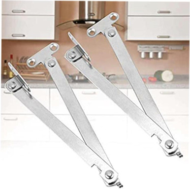 10 Pack Cabinet Hinges - Soft-Close Up Strut Lid Flap Stay Support ...