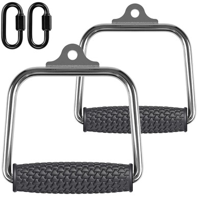 Kipika D Handle Cable Attachment, Cable Machine Handles, Heavy Duty D ...