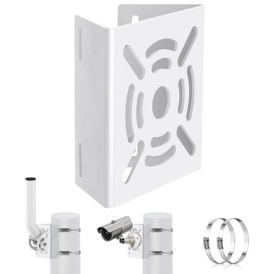Universal Pole Mount Bracket with 2 Loops, Solid Metal Wireless Bridge ...