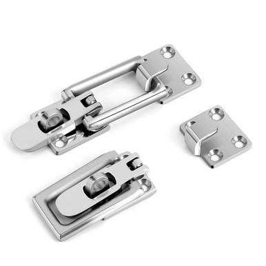 YUSOVE Marine Heavy Duty Anti-Rattle Latch 316 Stainless Steel Lockable ...