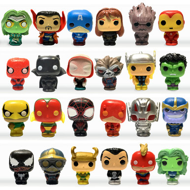 Action Figures Set,24 Pcs Mini Figurines,Surprise Game Series Superhero ...