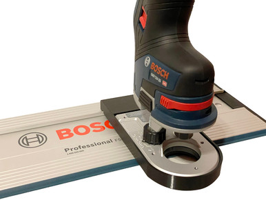 DigitalContrast Rail Guide, fits Bosch GKF12V-25 Trim Router, fits ...