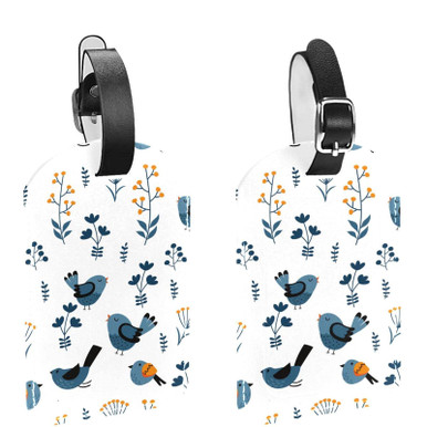 Spring Bird Luggage Tags Travel Bag Labels Tag Card Holder Name for ...