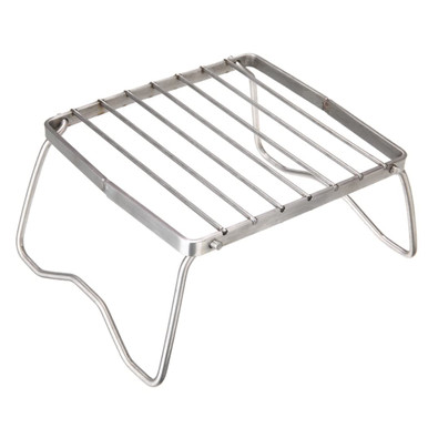 Mednkoku Outdoor Foldable BBQ Stand Stainless Steel Barbecue Stand ...