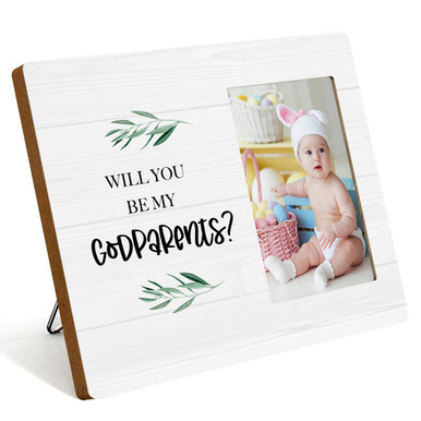 Godparents Proposal Gift Picture Frames Will You Be My Godparents Photo ...
