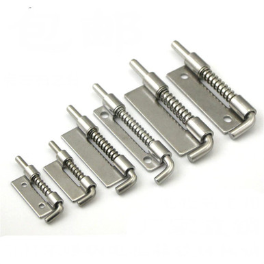 ZTHOME Spring Loaded Latches 304 Stainless Steel Loaded Hinge Security ...