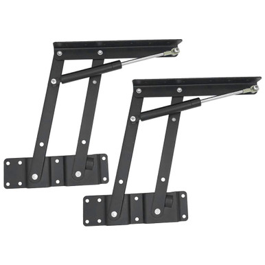 1Pair Folding Lift Up Top Coffee Table Lifting Frame, Heavy Duty Spring ...