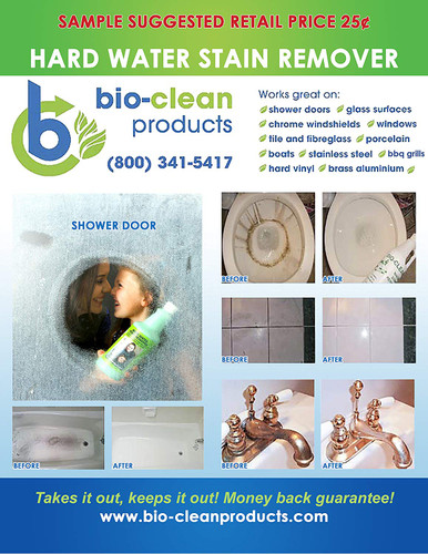 Bio Clean: Hard Water Stain Remover (10 Oz) - Our Professional Cleaner ...