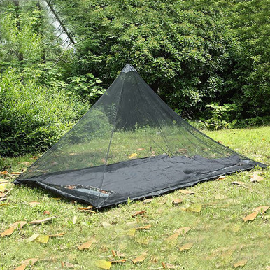 Mosquito Mesh Net with Carry Bag Camping Tent Shelter Screen House Room ...
