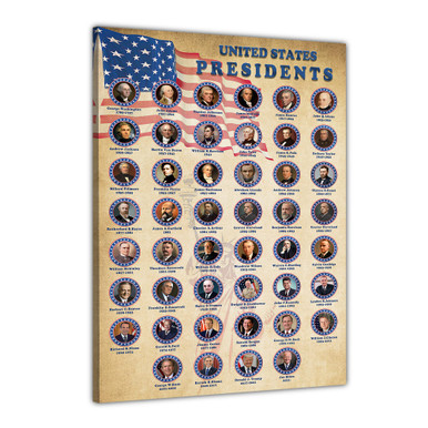 BASYEEO Presidents of the United States Of America Poster Presidents ...