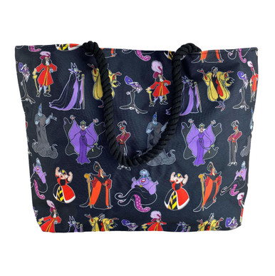 Disney Tote Bag Ursula Evil Queen Maleficent Cruella de Vil Jafar ...