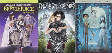 3 Movies Pack : Beetlejuice / Edward Scissorhands 25th Anniversary ...