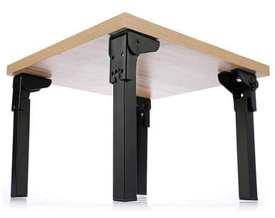 WANLIAN (4 Pieces Foldable Hairpin Table Legs-self-Locking Hinges-mid ...